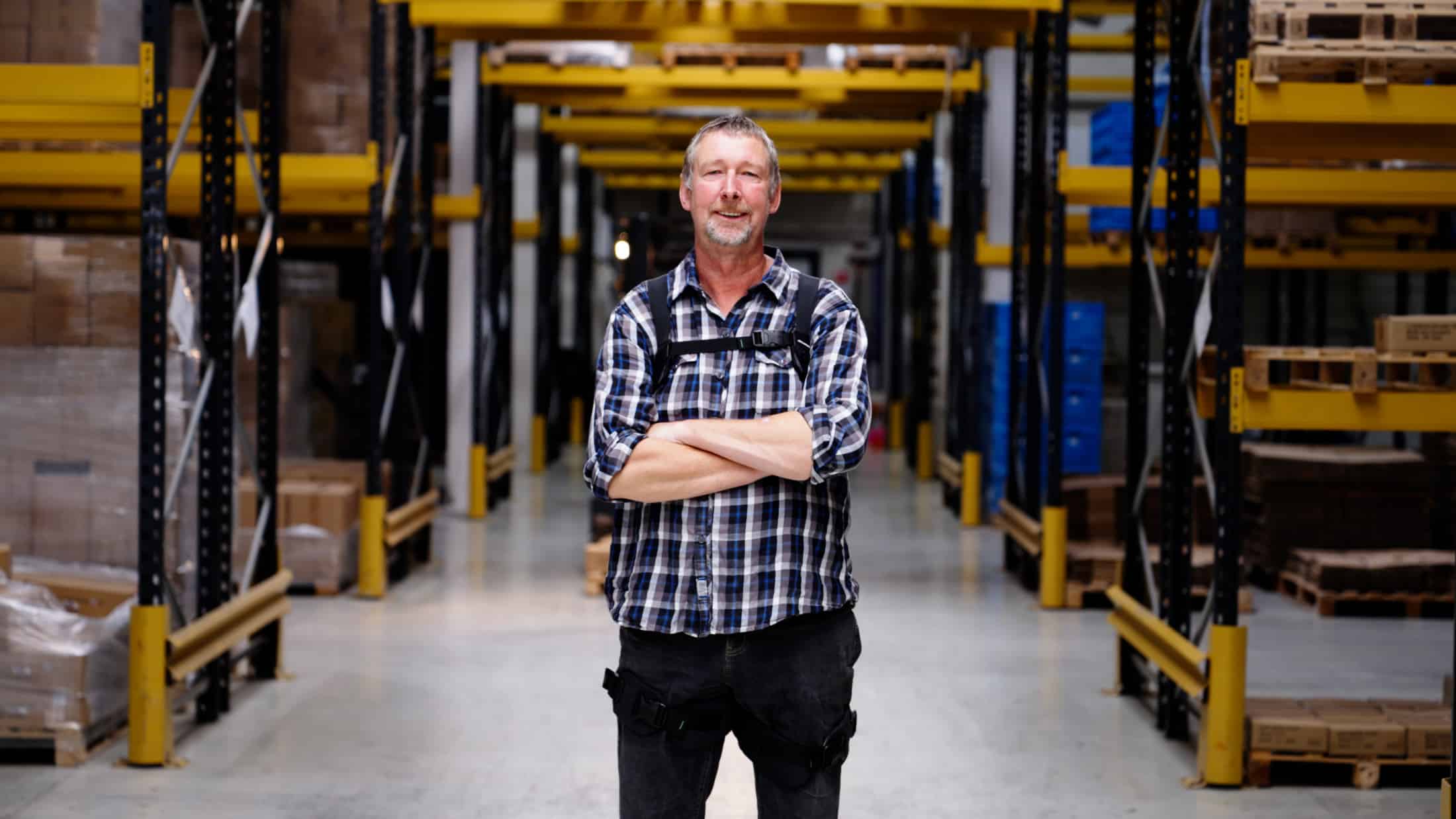 Exoskeleton for logistics and warehouse | Darwing